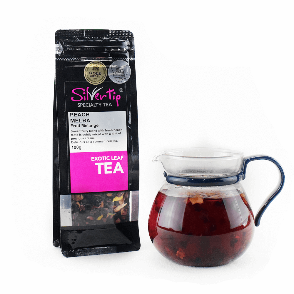 Peach Melba Exotic Leaf Tea 100g - Whisk & Pin